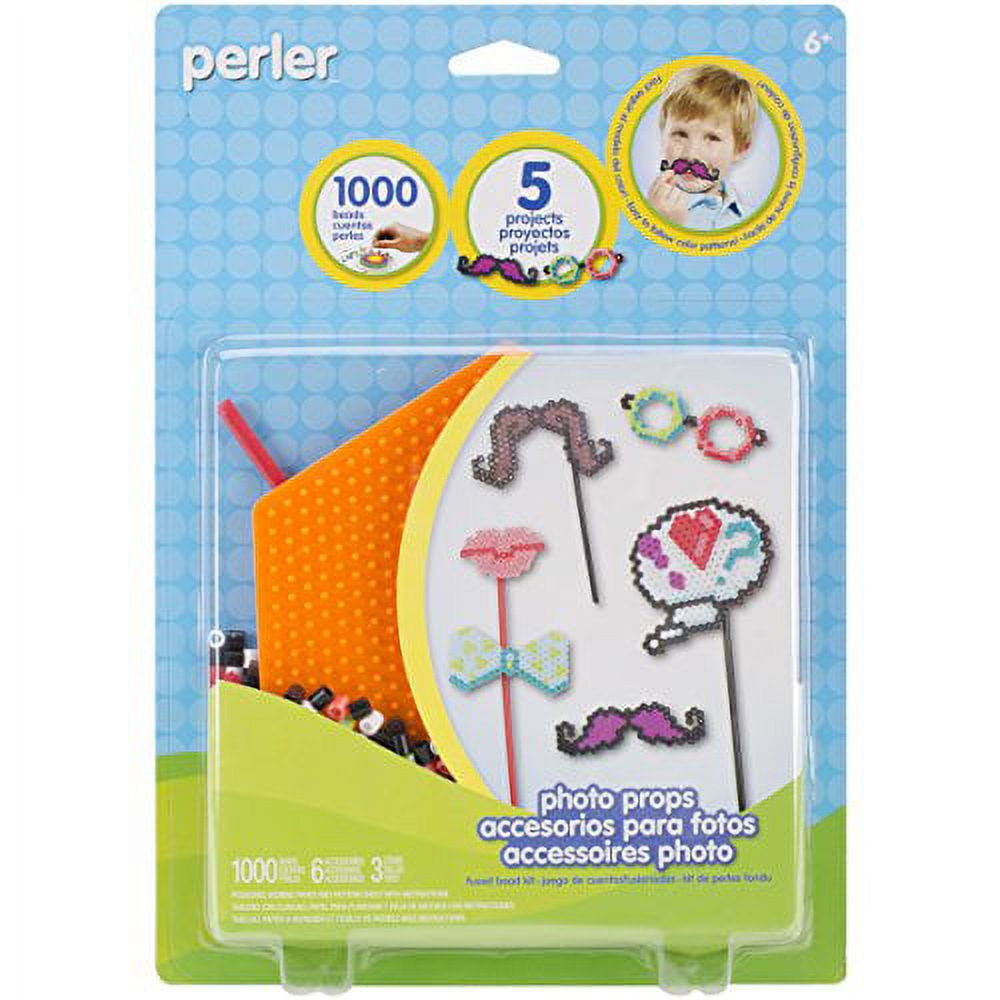 Perler Fun Fusion Fuse Bead Activity Kit, Photo Props - Walmart.com