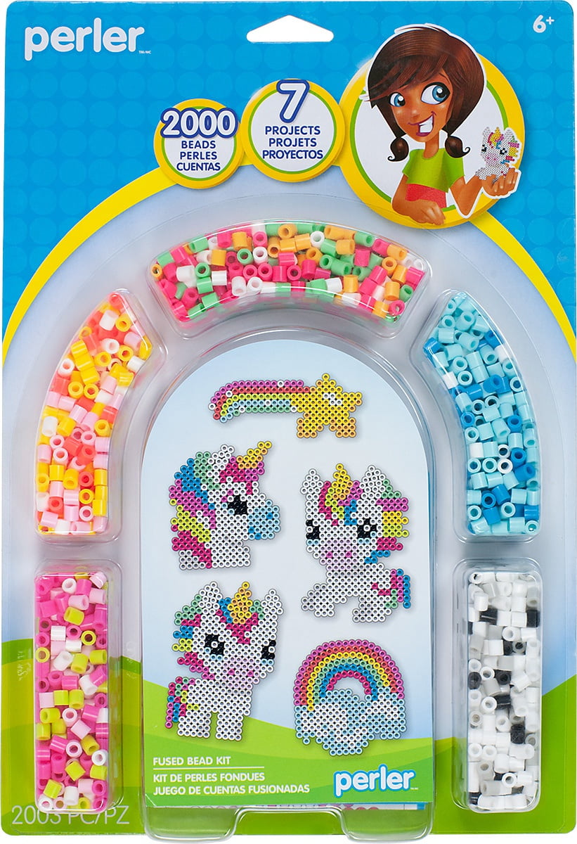 Perler Fused Bead Activity Kit-Unicorn Arch - Walmart.com