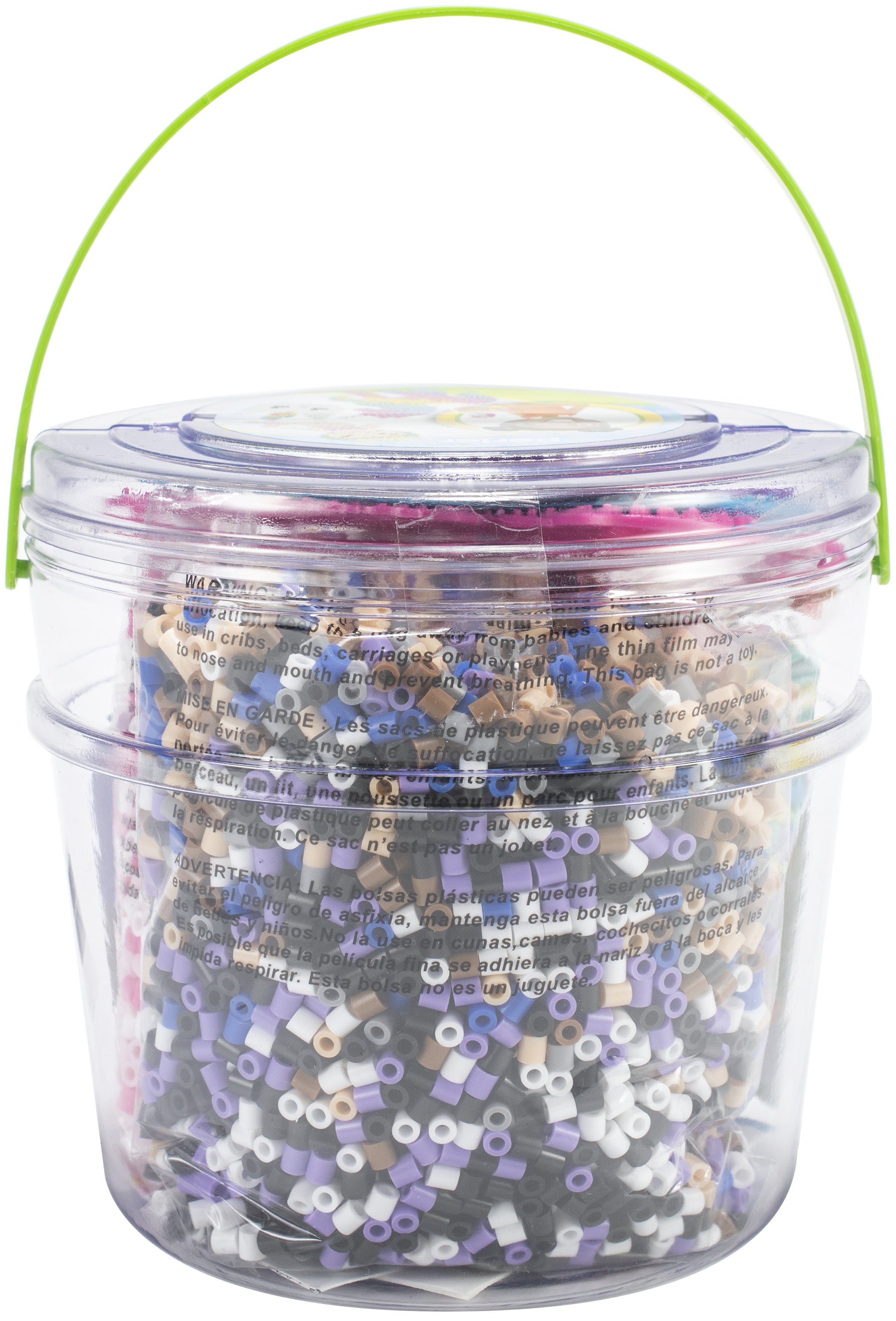 Perler Fused Bead Bucket Kit, Believe In Magic, Craft Project, Art and ...