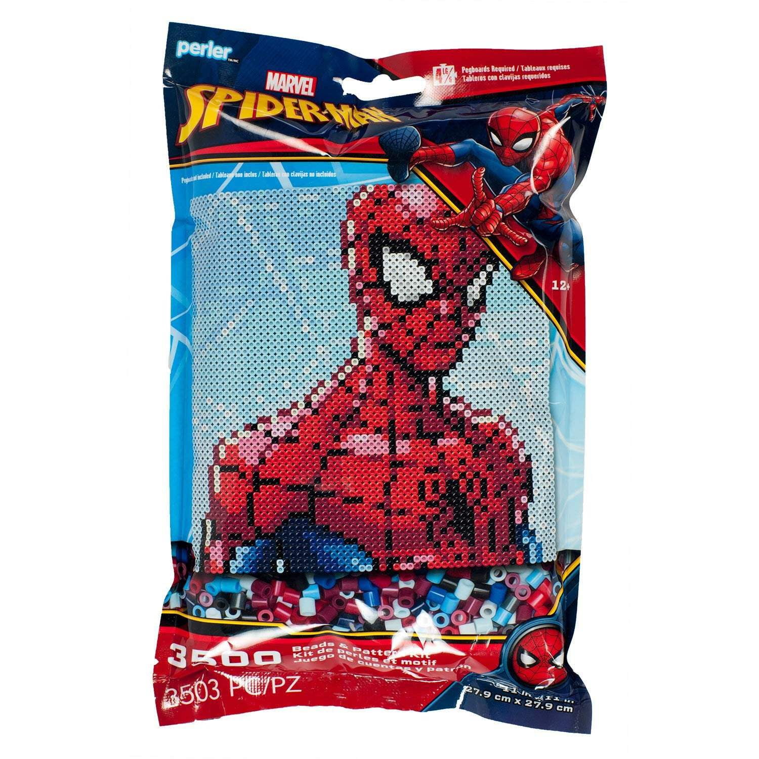 Spiderman perler beads store