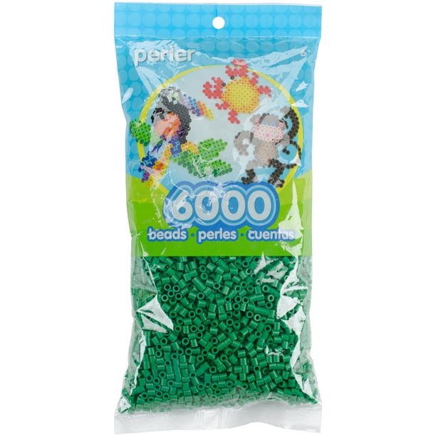 Perler Beads 6,000/Pkg-Dark Green - Walmart Business Supplies