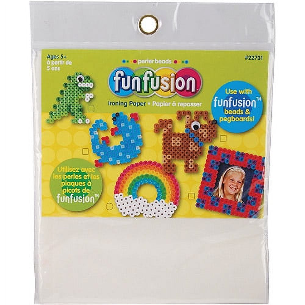Perler Ironing Paper, 6 Sheets, 6x6 Inches, For Fuse Beads and ...