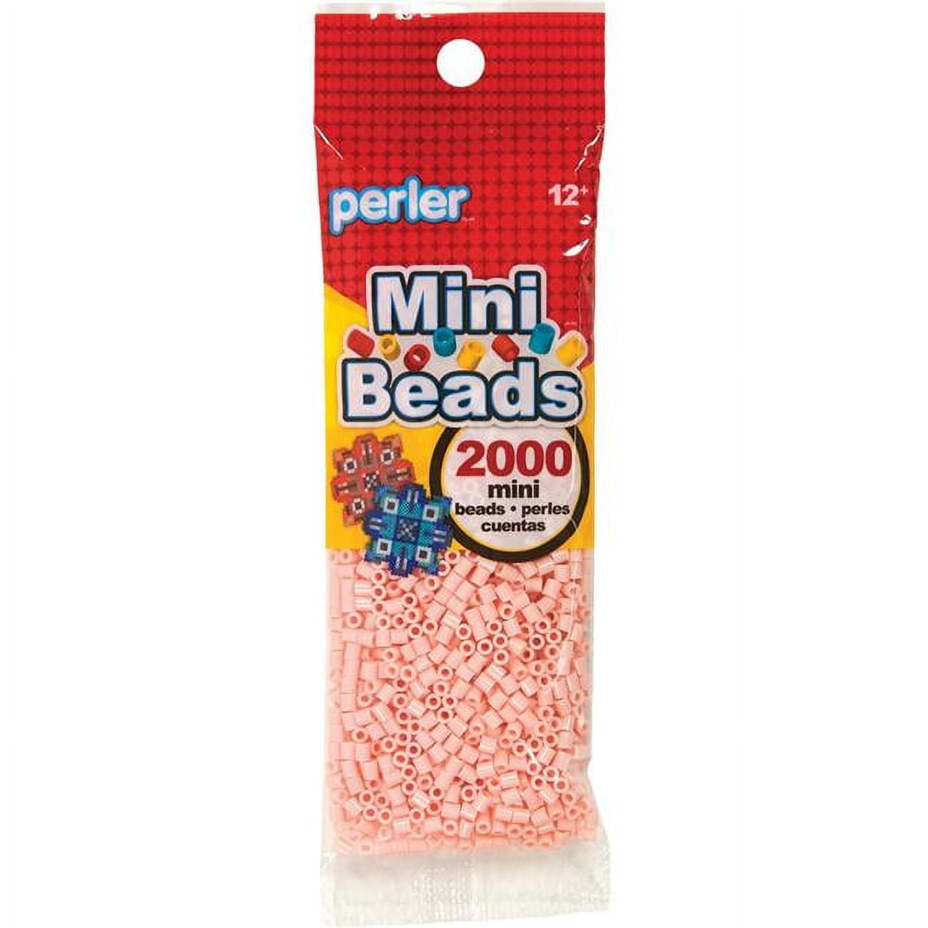 Perler MPB80-14-89 Mini Beads - Peach, 2000 per Pack - Walmart.com