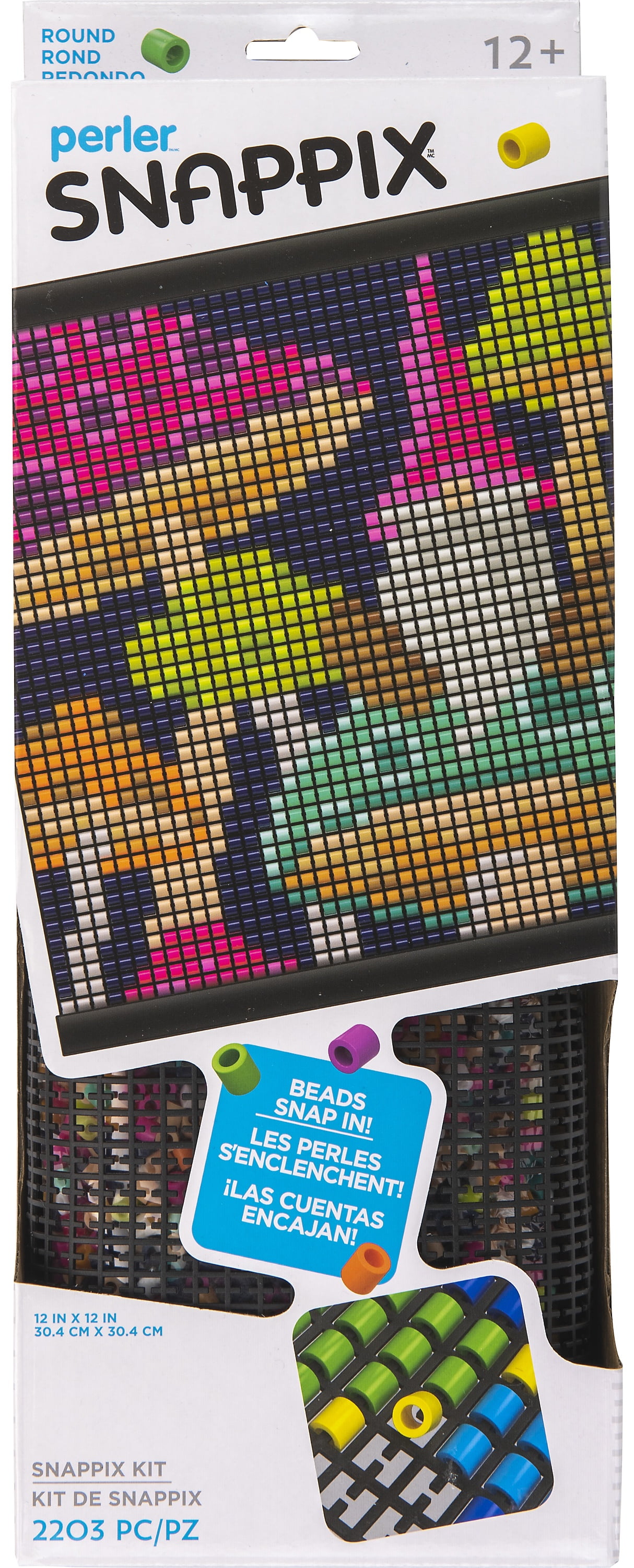 Perler Snappix Kit 12"X12"-Mushroom Gnome - Walmart.com