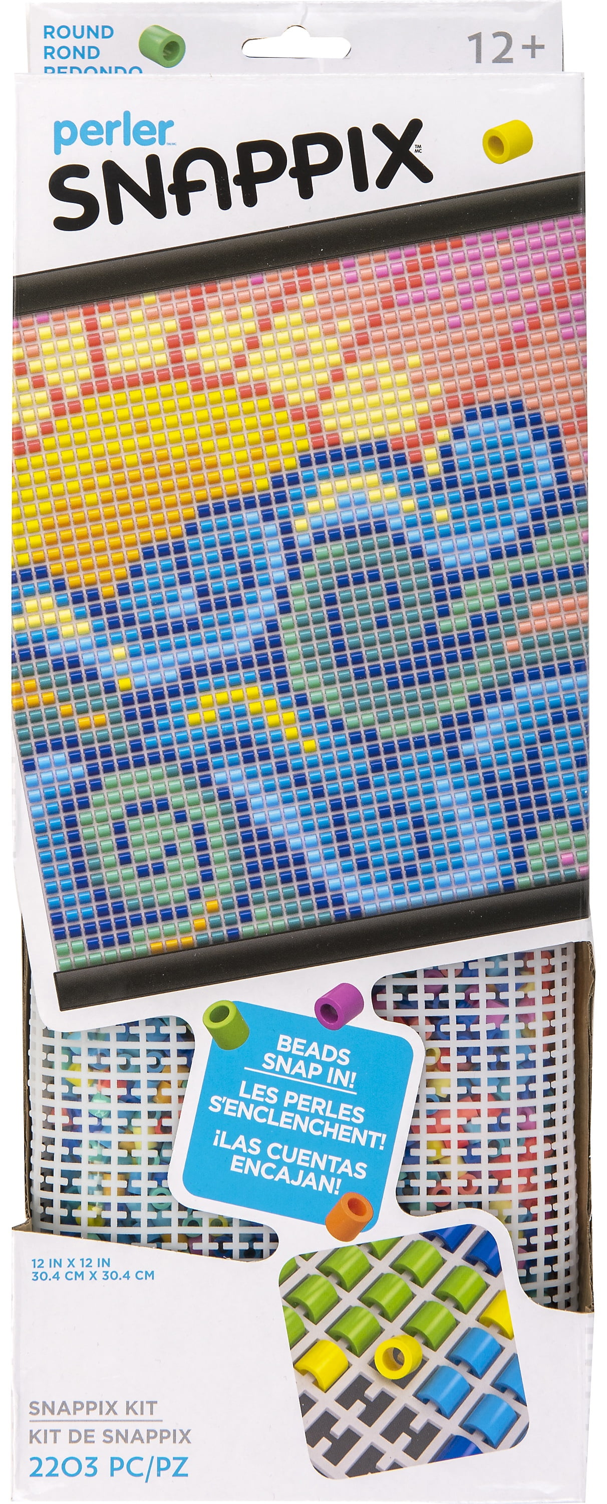 Perler Snappix Kit 12"X12"-Ocean Sunset - Walmart.com