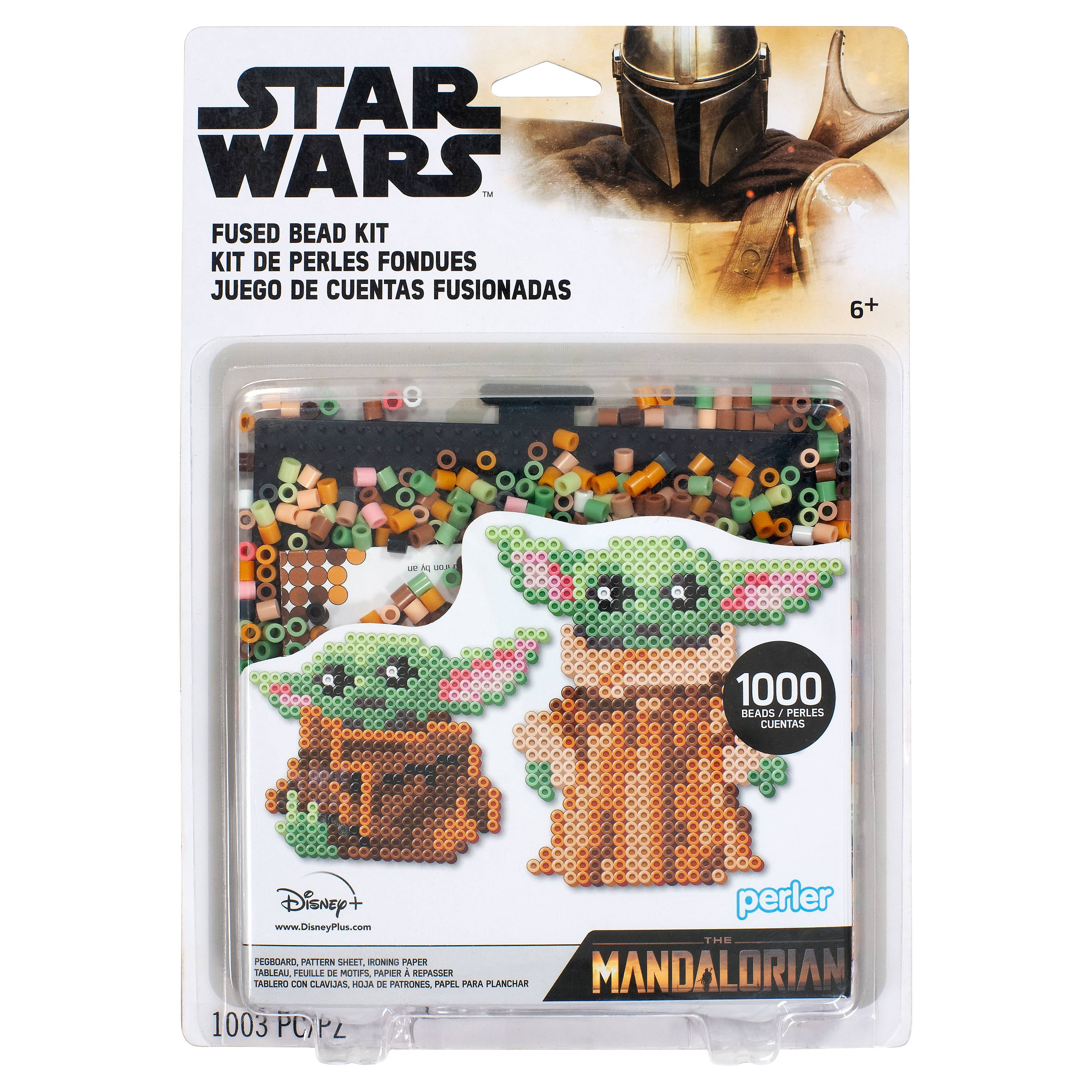 Perler Star Wars The Mandalorian/The Child Fused Bead Kit, Ages 6 and ...