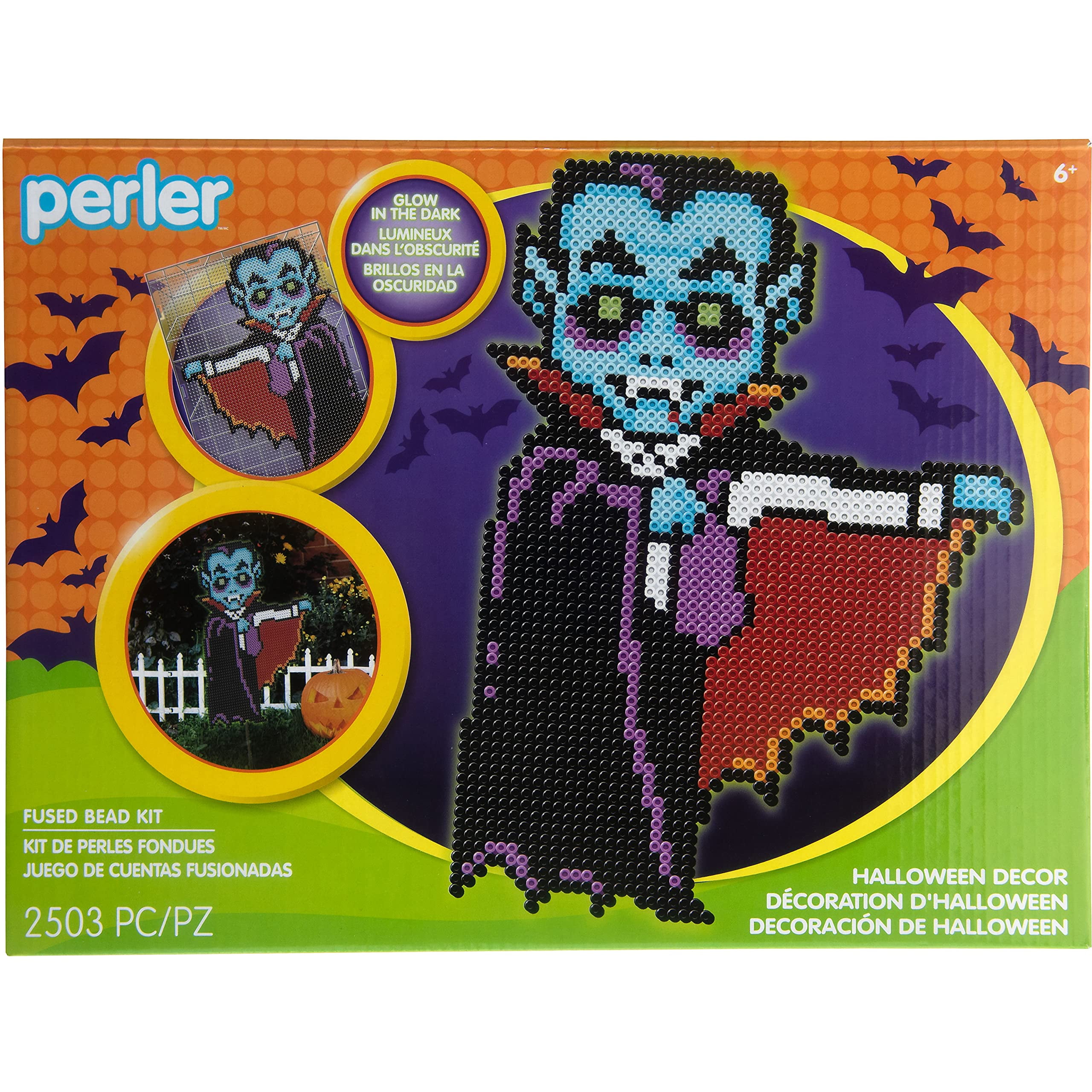 Perler Vampire Fuse Bead Kit, Multicolor 2504 Piece - Walmart.com