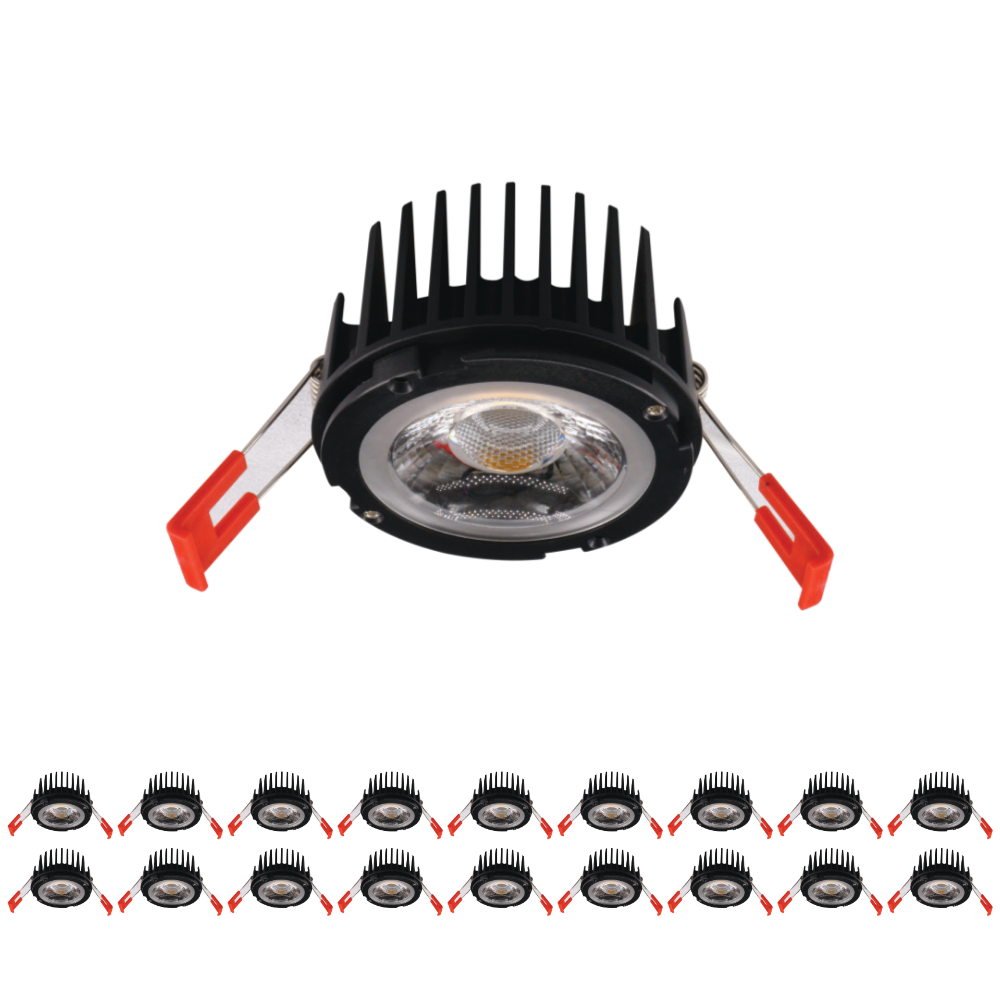 Perlglow 18 Pack 4 inch Engine Downlight Luminaire, LED Recessed Light ...