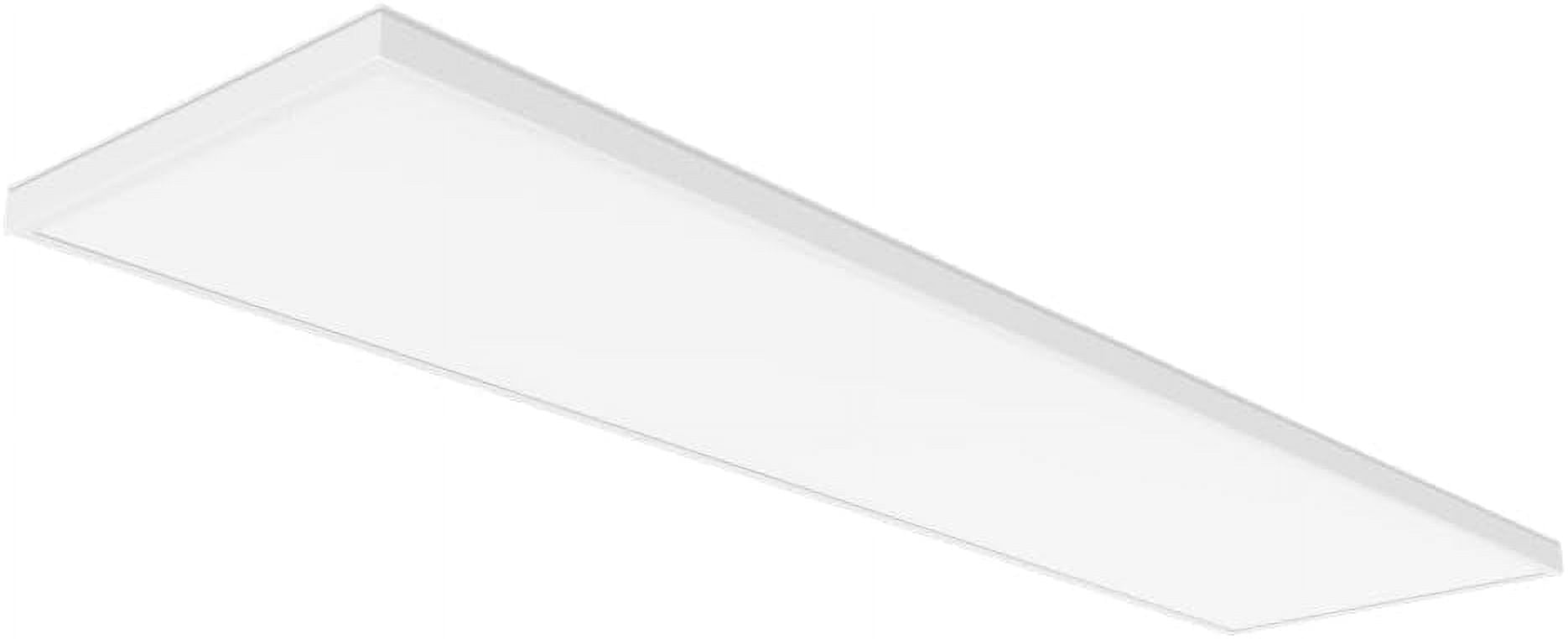 Perlglow 1x4 LED Surface Mount Panel Light Fixtures, 30/40/50 Watts Drop Ceiling Light Dimmable ...