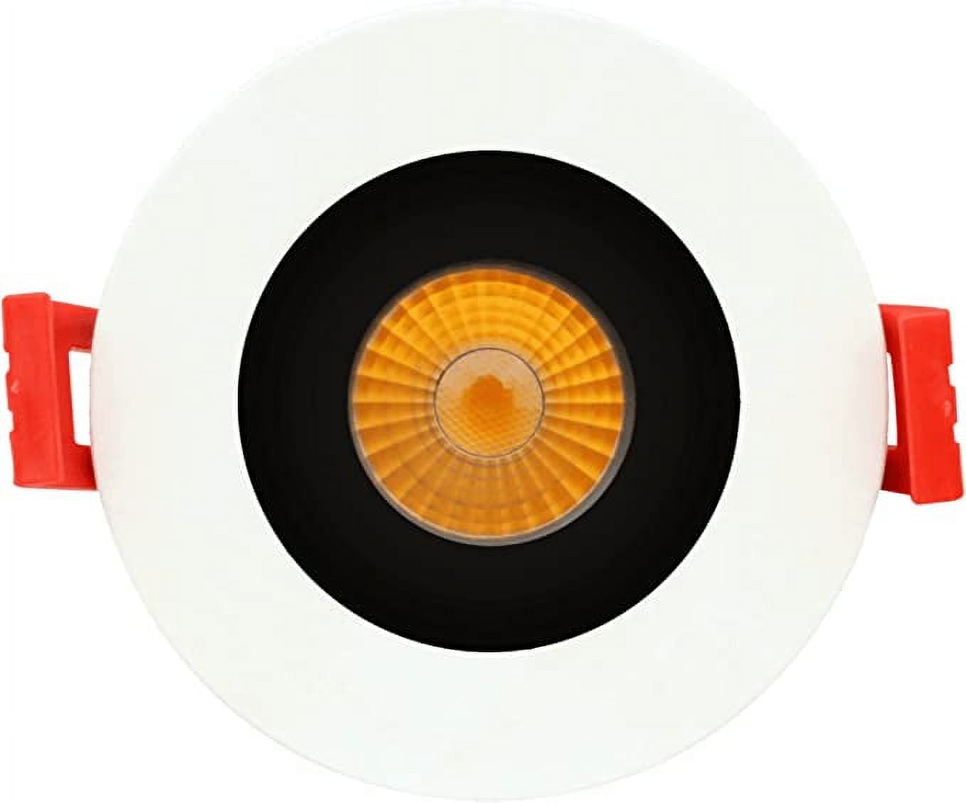 Perlglow 2 inch Round Two-Tone Downlight Luminaire, LED Recessed Light ...