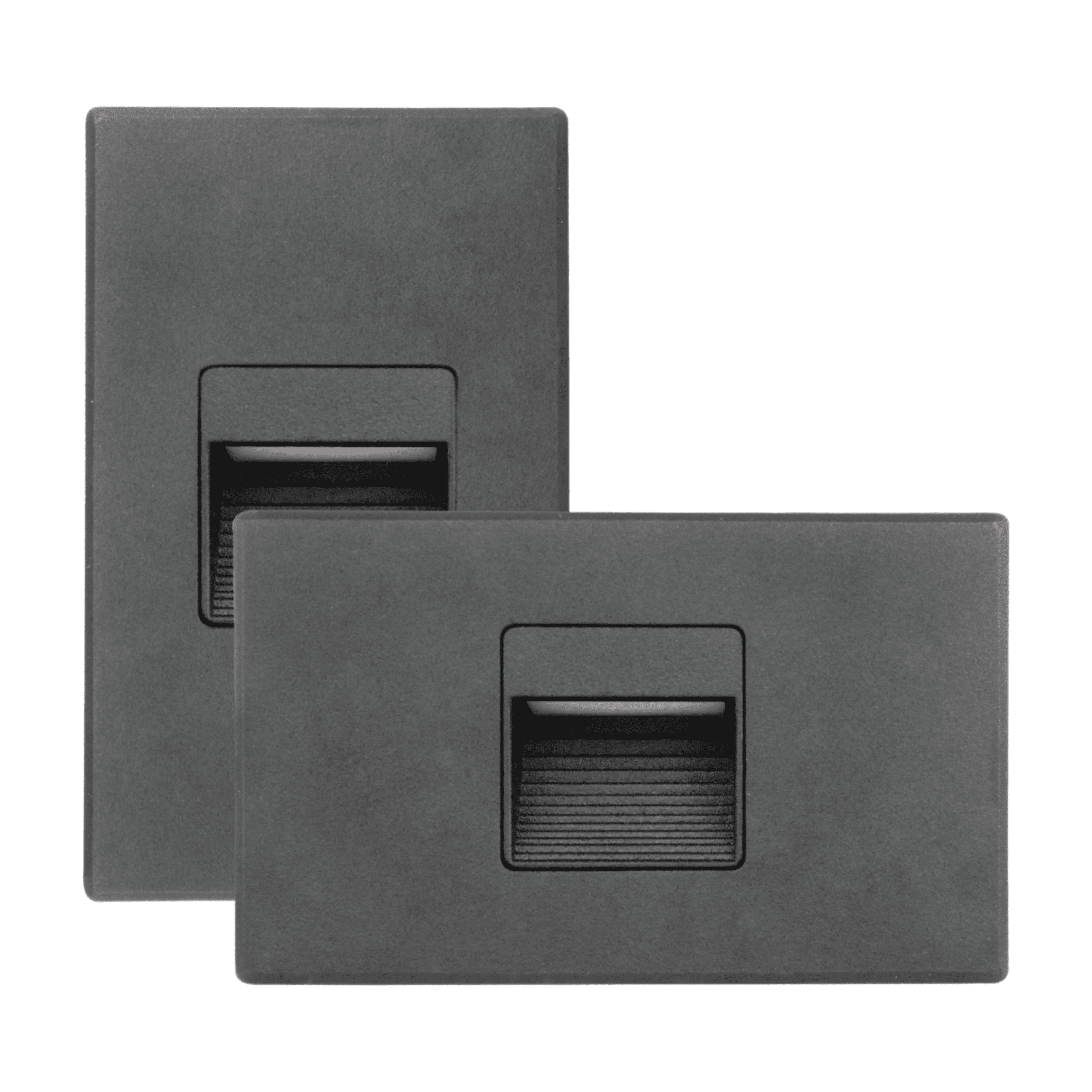 Perlglow 2W-LED Universal(Vertical-Horizontal) Step Lights, Black ...