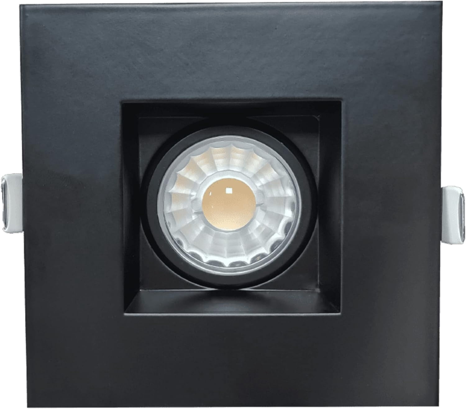 Perlglow 3" Square Black 8W ‎650 Lumens 5CCT Gimbal Light - Walmart.com