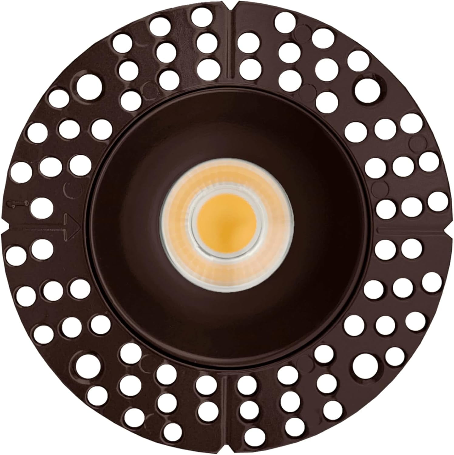 Perlglow 3 inch Trimless Round Bronze High Output Downlight Luminaire ...