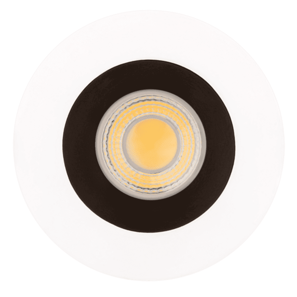 Perlglow 3 inch Two-Tone Round Downlight Luminaire, LED Recessed Light ...