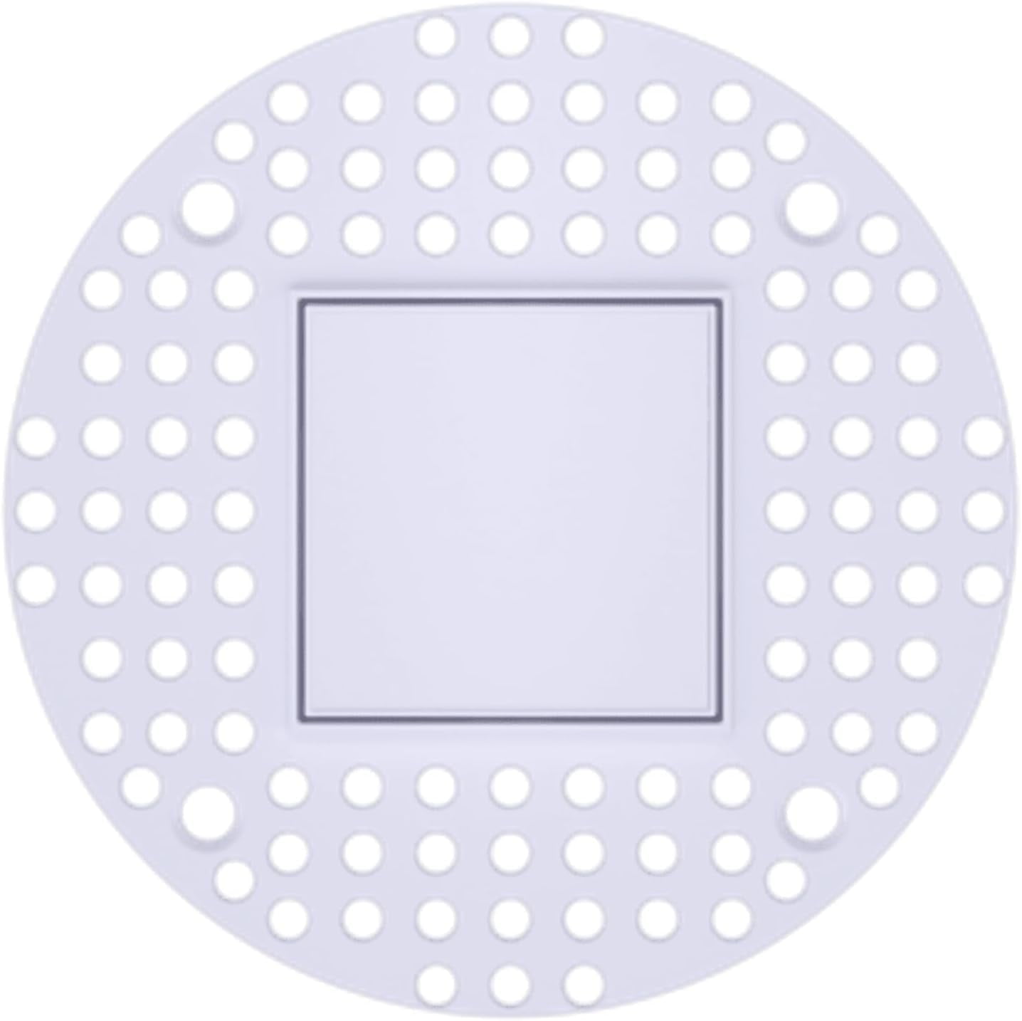 Perlglow 4 Inch Trimless Slim Square White Downlight Luminaire, LED ...