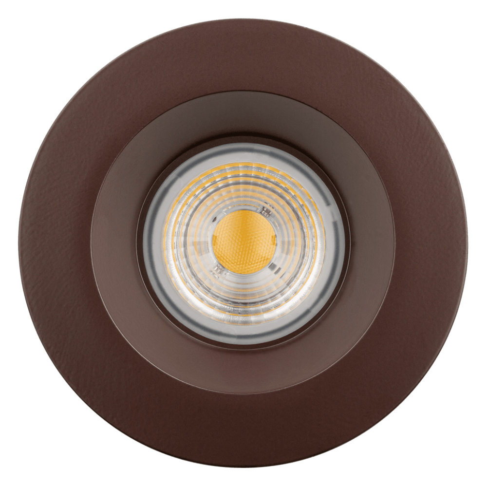 Perlglow 4 inch Round Bronze Smooth Downlight Luminaire, LED Recessed ...