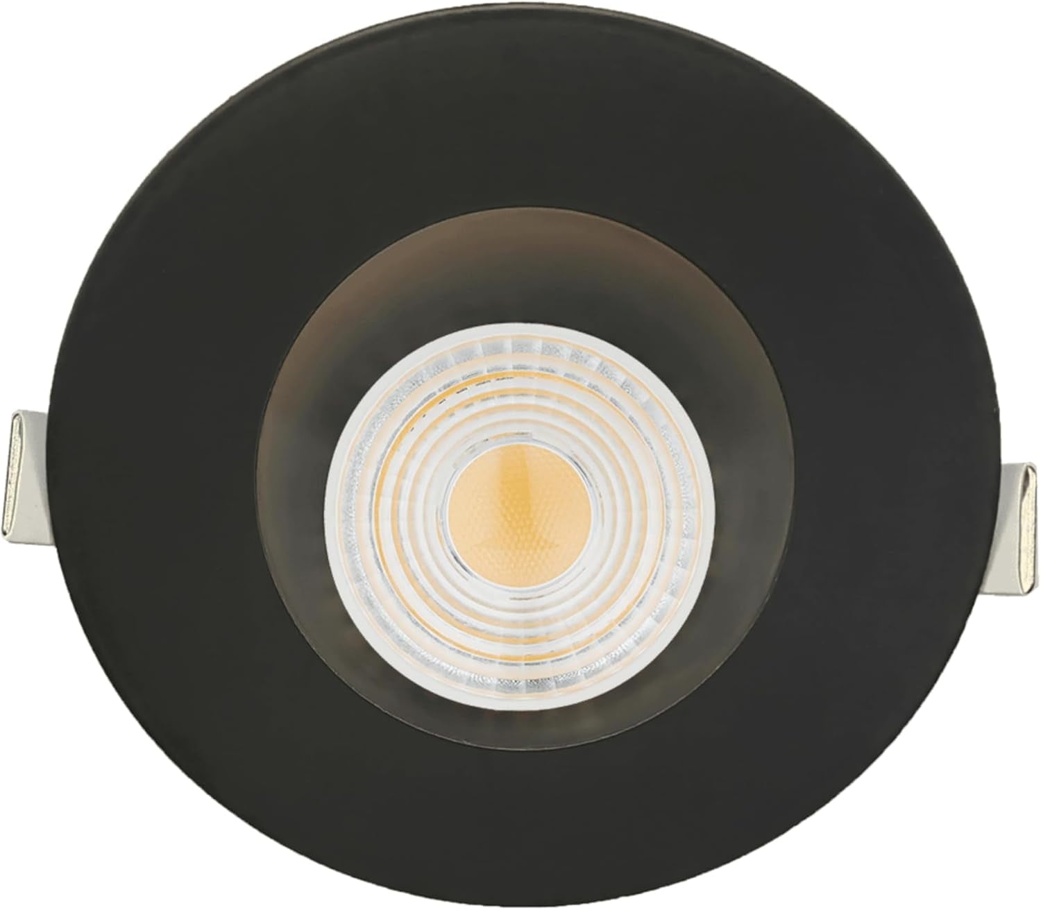 Perlglow 4 inch Round Wall Wash Black High Output Downlight Luminaire ...