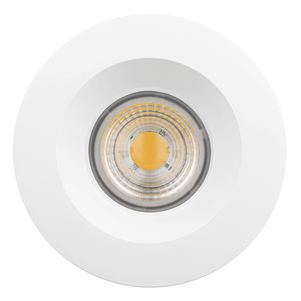 Perlglow 4 inch Round White Smooth Downlight Luminaire, LED Recessed ...
