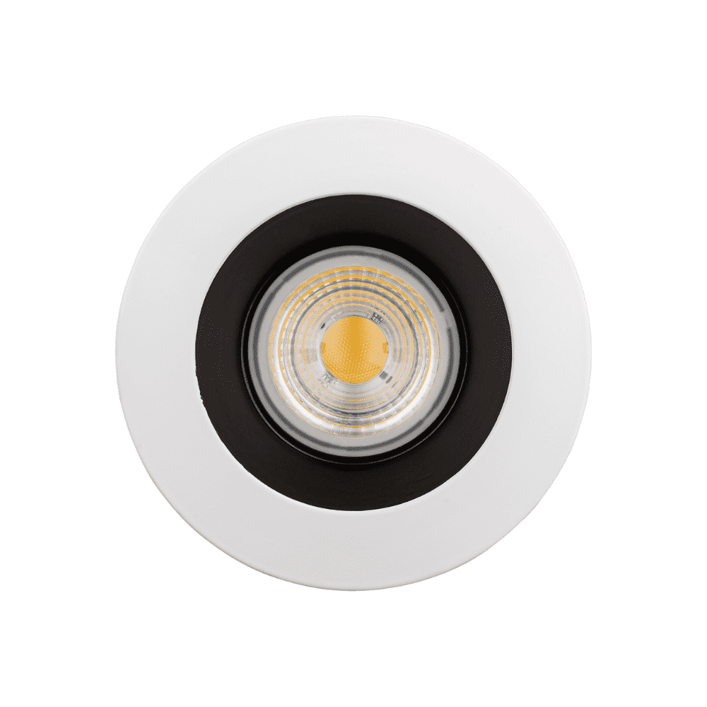 Perlglow 4in Round Two-Tone-smooth Finish Downlight LED Recessed ...