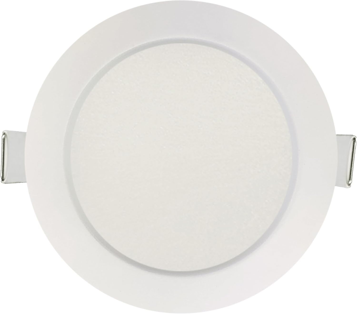 Perlglow 5 inch Slim Round White Downlight Luminaire, Fire Rated, Wafer ...