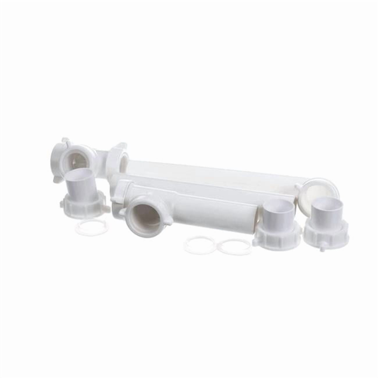 Perlick 26482PVC Drain Manifold Kit - 1.5 in. PVC, 3 Tank - Walmart.com