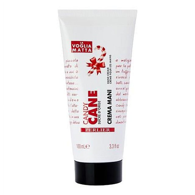 Perlier Candy Cane Peppermint Hand Cream, 3.3 fl.oz. - Walmart.com