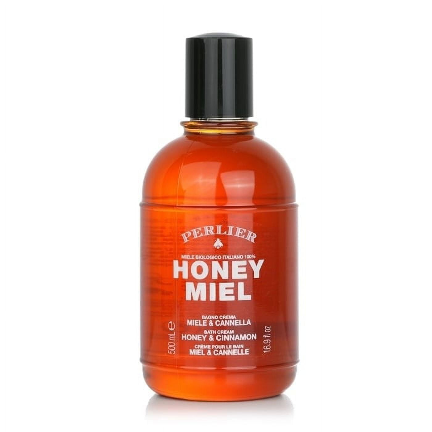 Perlier Honey Miel Honey & Cinnamon Bath Cream 500ml/16.9oz - Walmart.com