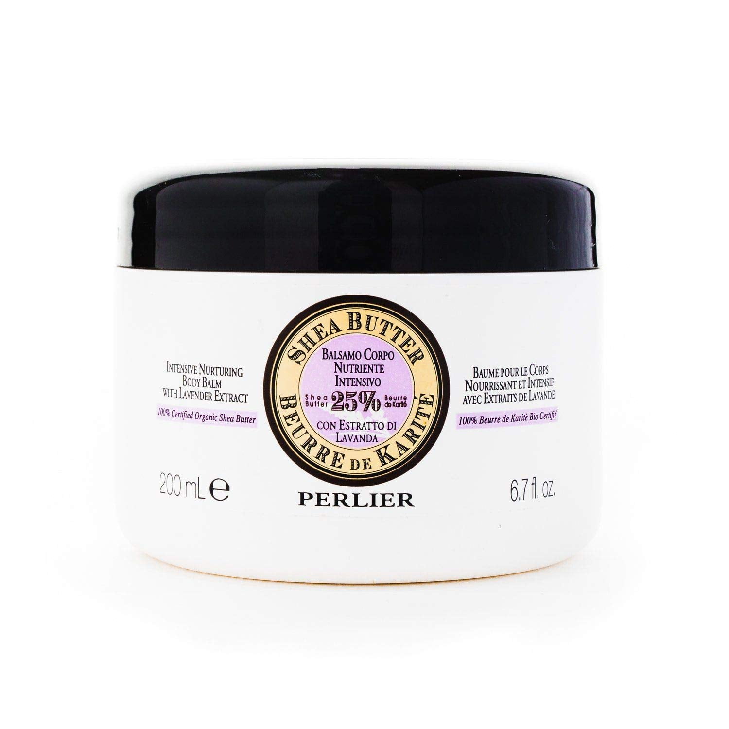 Perlier Shea Butter with Lavender Nurturing Body Balm, 6.7 fl. oz. - Walmart.com