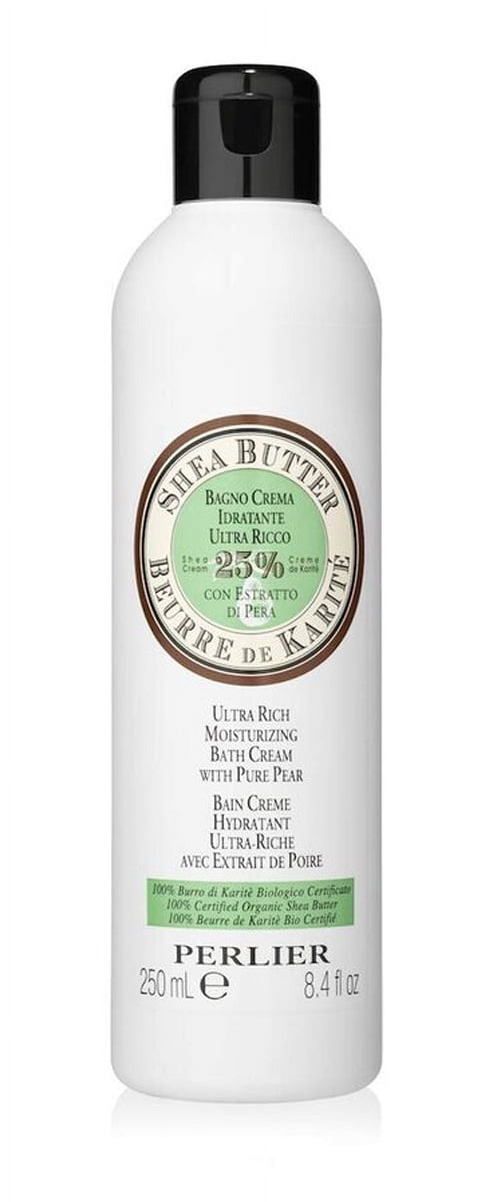 Perlier Shea Butter with Pure PEAR Bath & Shower Cream 8.4oz - Walmart.com