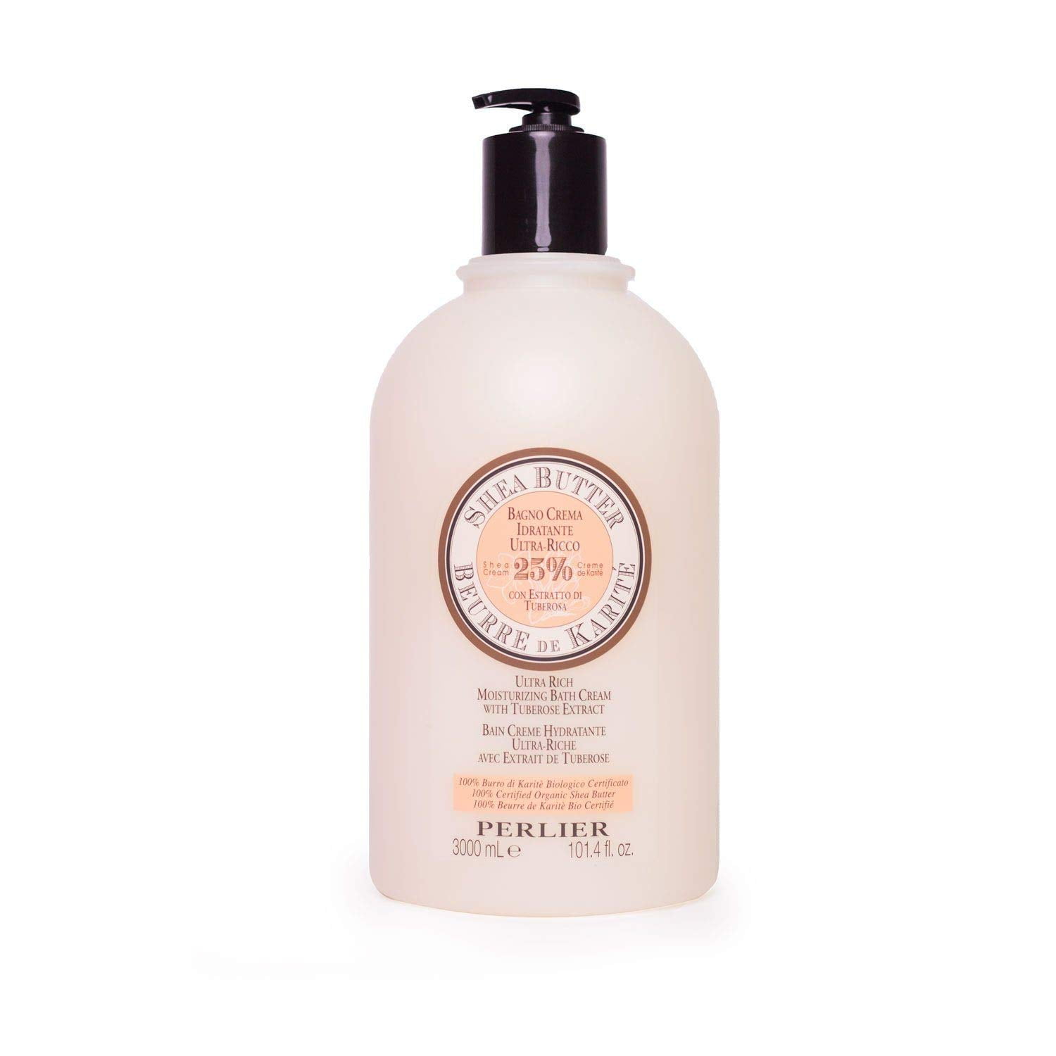 Perlier Shea Butter with SE33 Tuberose Bath & Shower Cream, 101.4 fl. oz. - Walmart.com