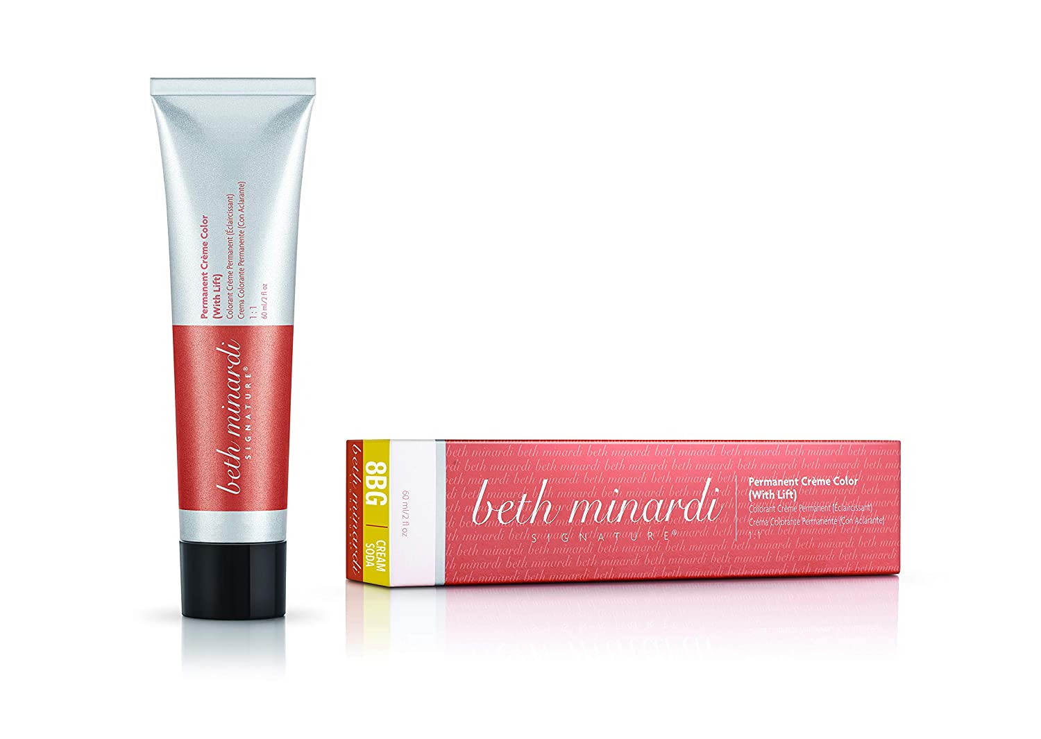 Perm Creme Color 8BG Creme Soda - Minardi Color - 2.00oz - Walmart.com