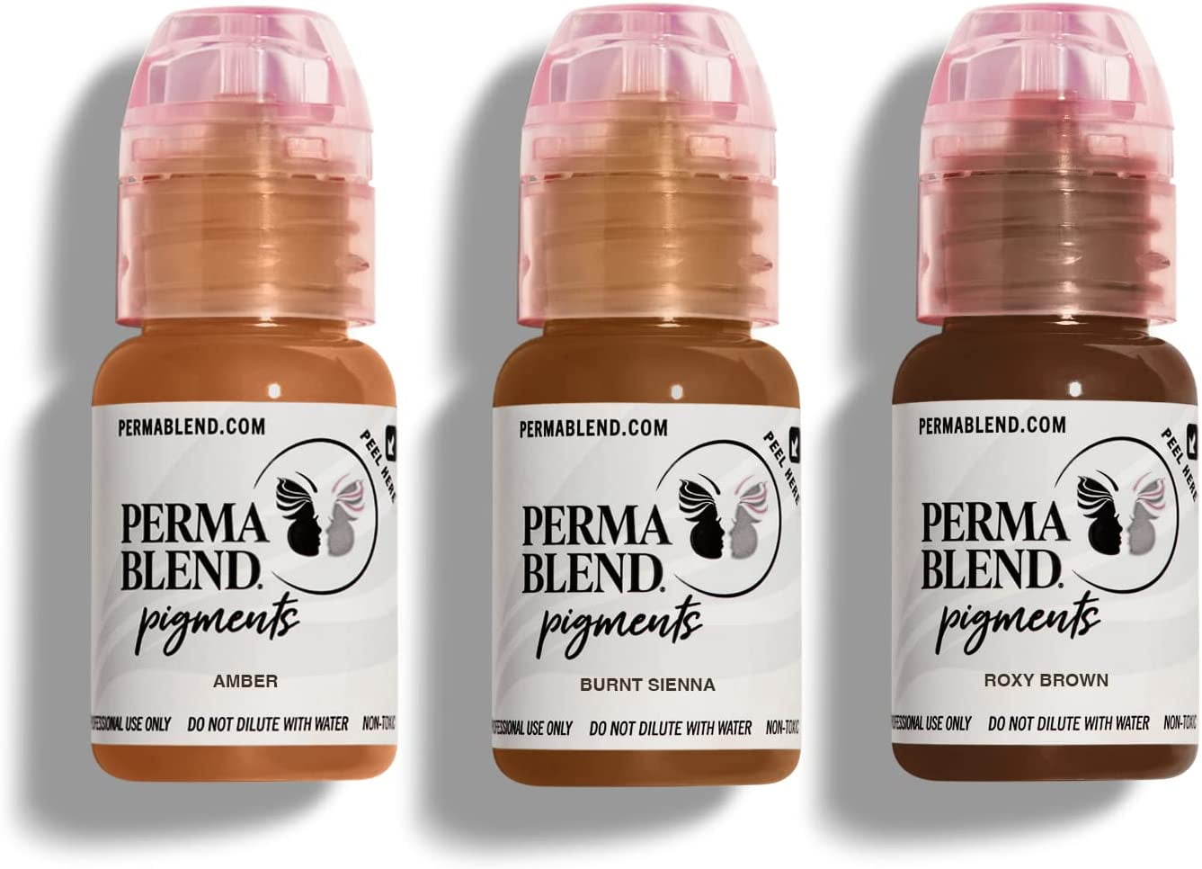 Perma Blend - Warm Eyebrow Set, Permanent Makeup for Eyebrows, Used for ...