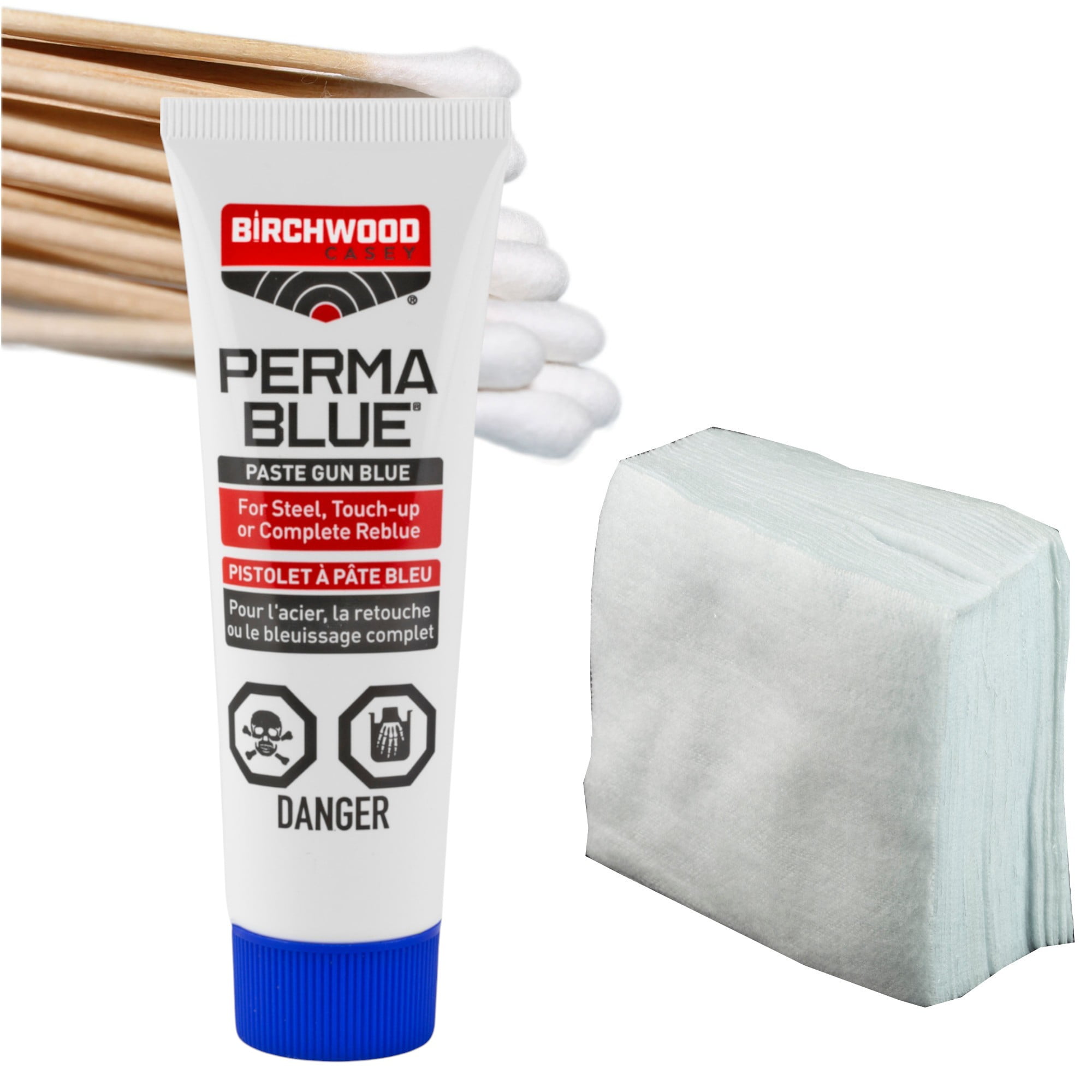 WM Perma Blue Paste with Cotton Swabs and Patches - Walmart.com