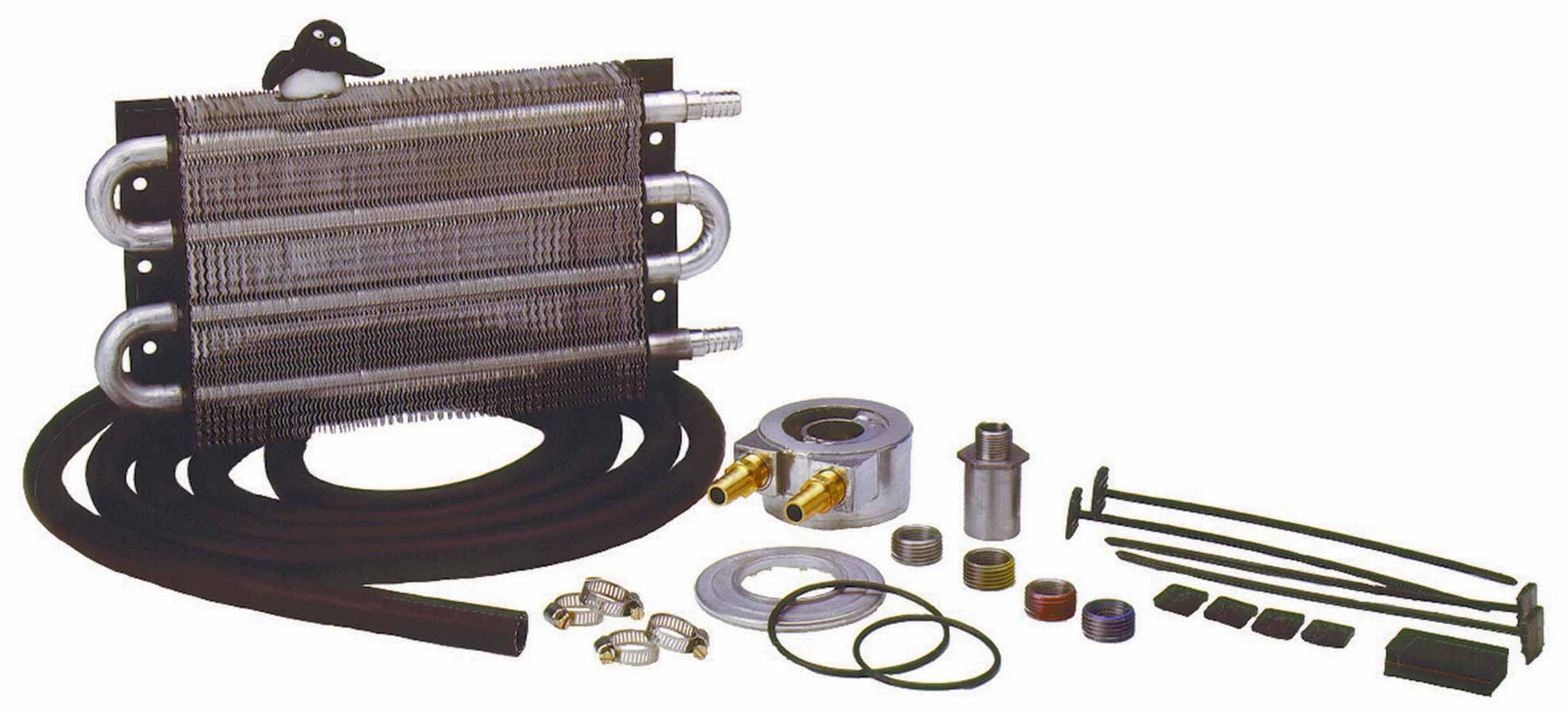 Perma-Cool PRM10189 12.5 x 7.5 x 0.75 in. Tube Type 0.5 in. Barb Inlet ...