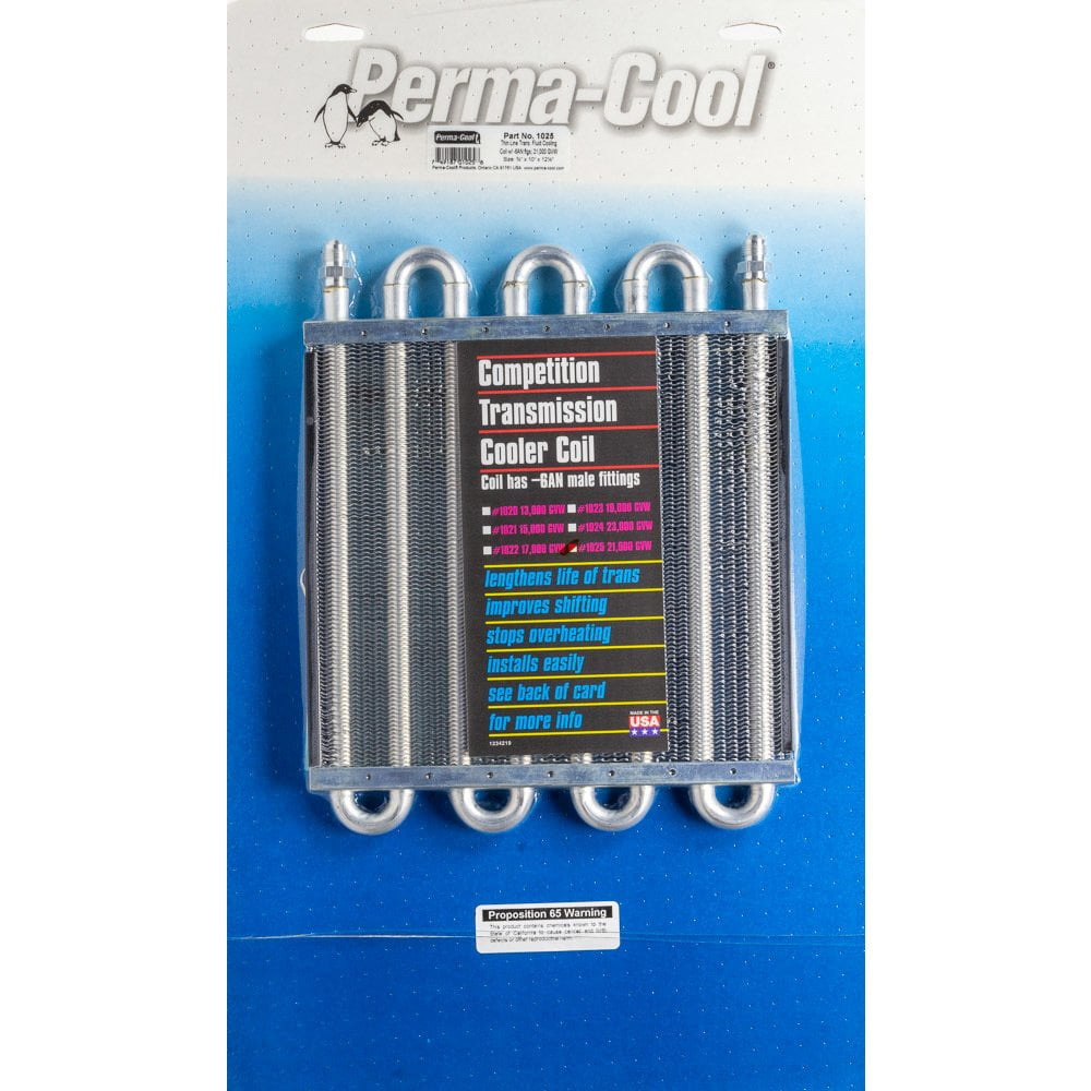 Perma-Cool Deluxe Thinline TransCoo ler 8 Pass -6AN - Walmart.com