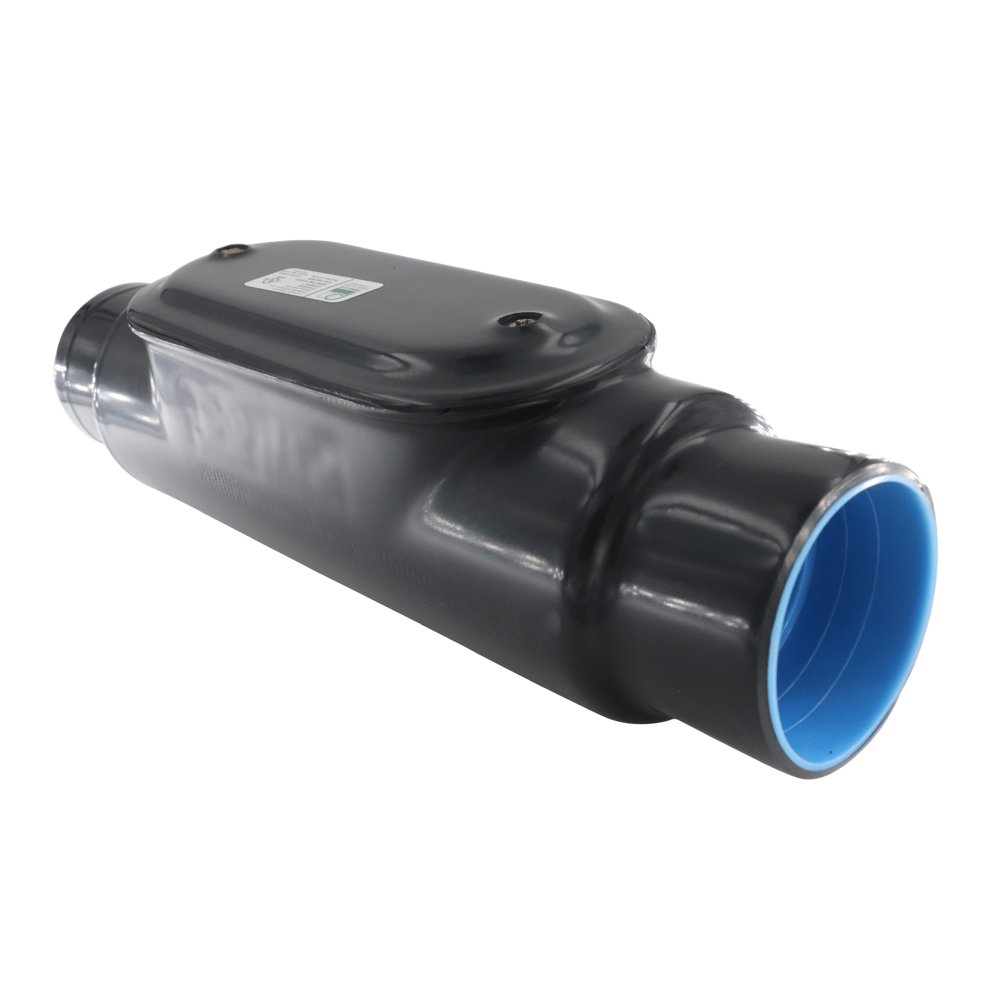Perma-Cote PMLB67 PVC-Coated Conduit Body, Type-C, Form-7, 2-Inch ...