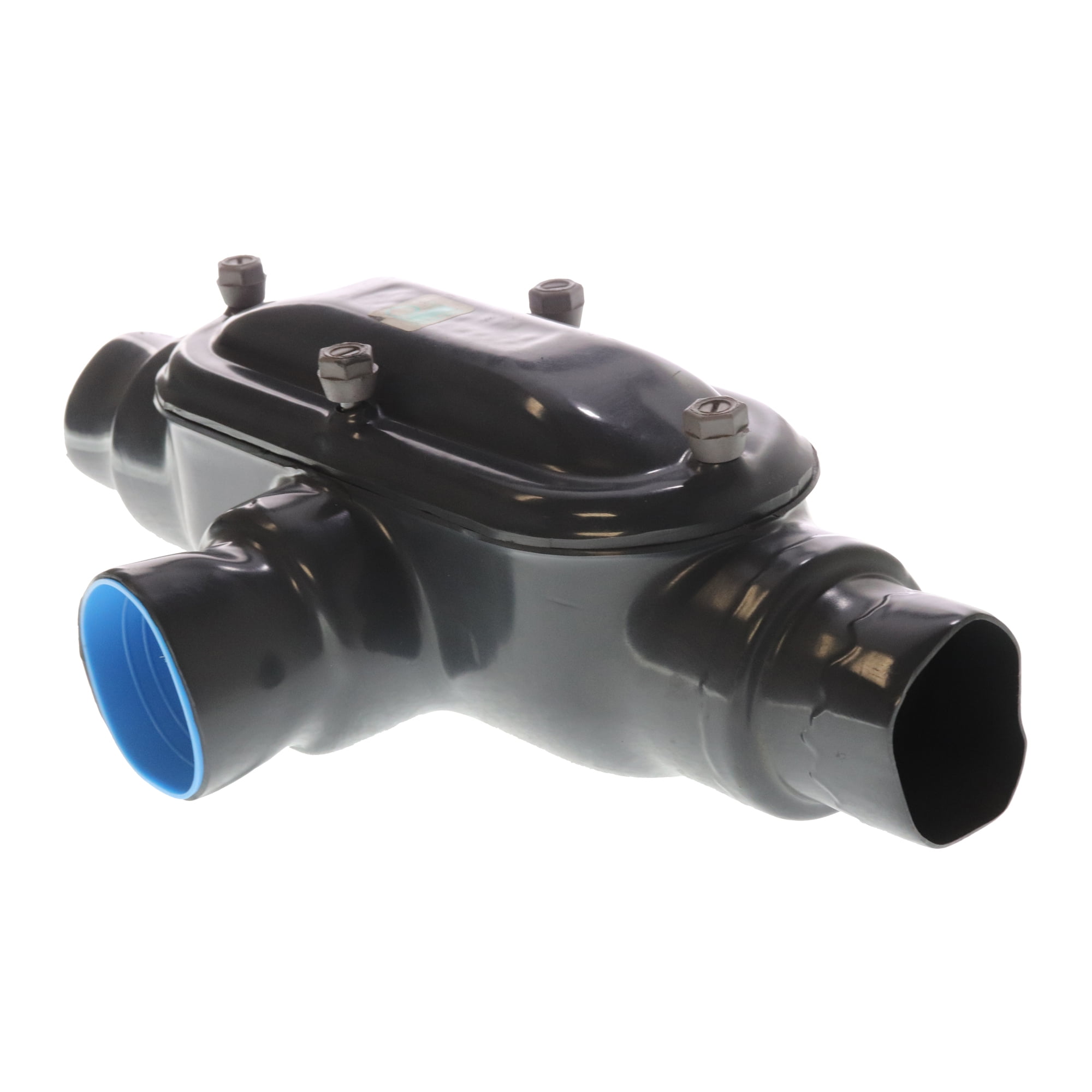 Perma-Cote PMT200 PVC Coated Conduit Body, Type-T, Form-8, 2-Inch ...