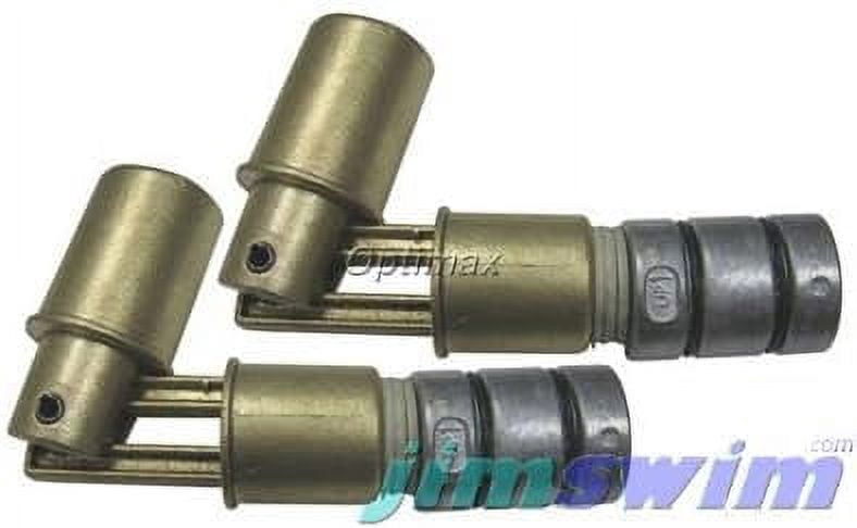 PermaCast JH0019B Johnny Hinge - Bronze Ladder Hinge Accomodates 1.9 ...