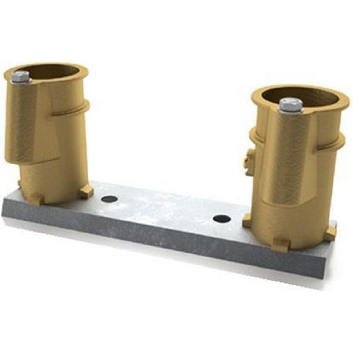 PermaCast PC-4008-BC 4" Pool Deck Anchor Socket Channel PC-4008 ...