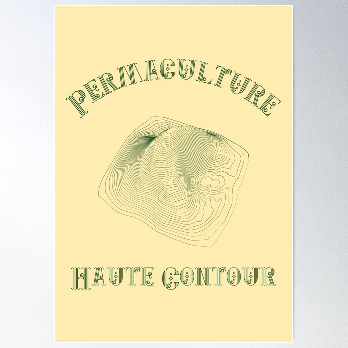 Permaculture Haute Contour. Haute Couture For Permaculture Landscape ...