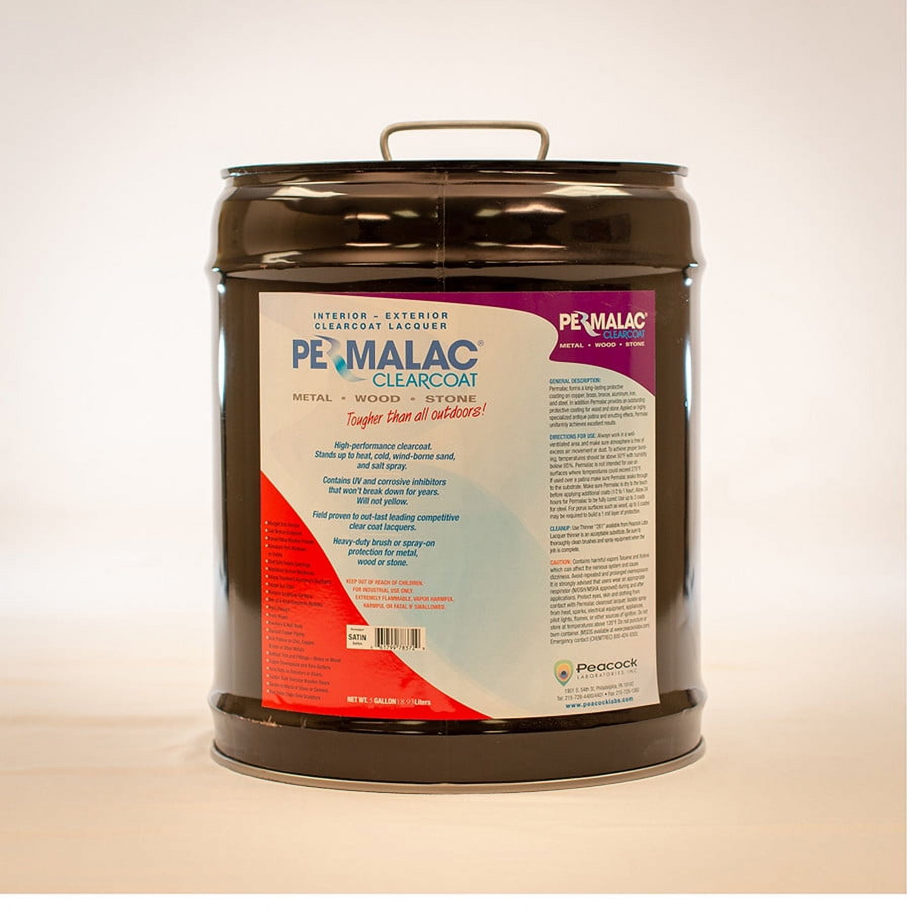 Permalac Original - Direct-To-Metal Clear Coat - Walmart.com