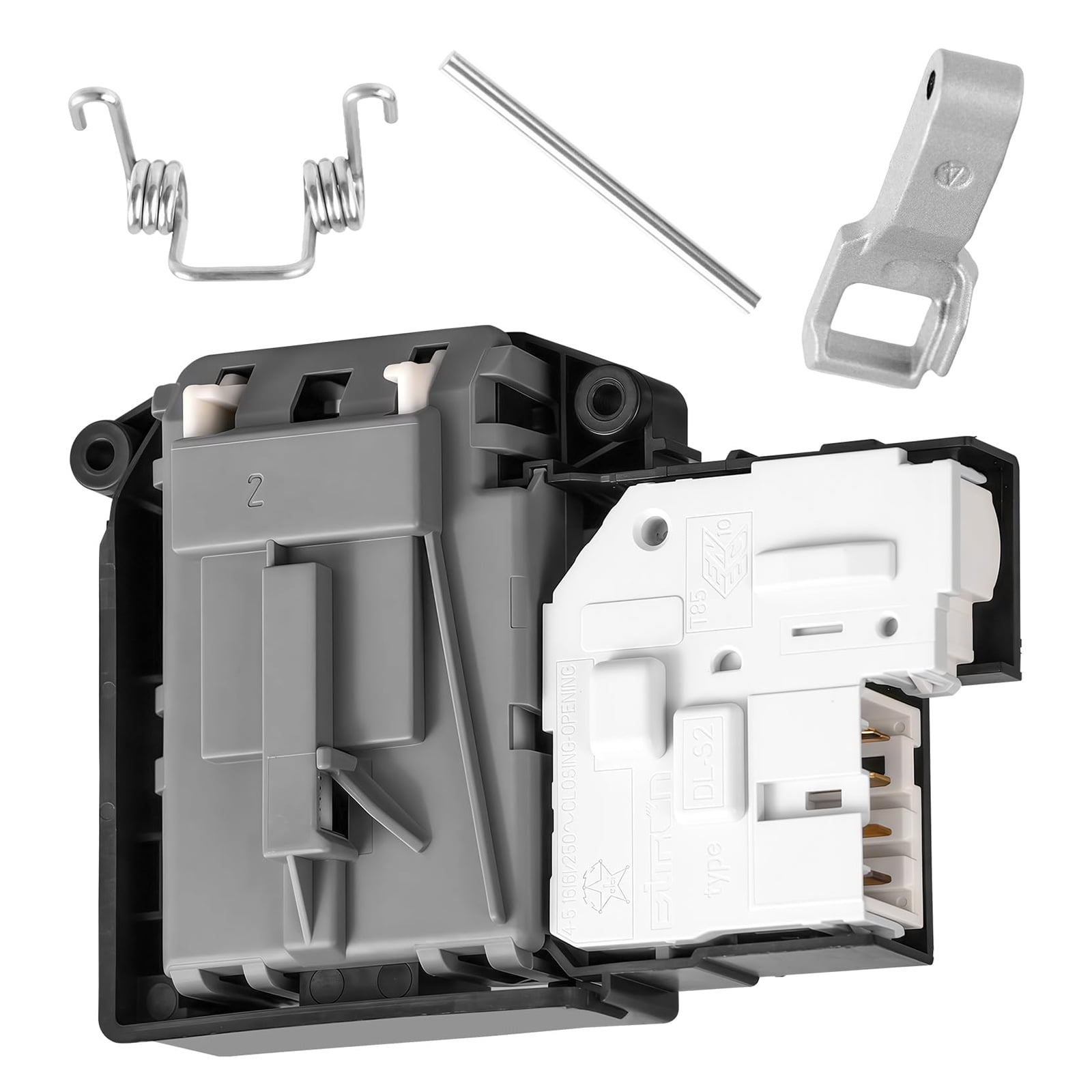 Permanent ABS Laundry Door Hook Mechanism Set Consistent Multiple ...