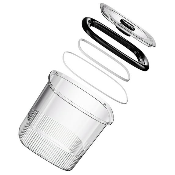 Permanent ABS PET Kitchen Storage Container Large Capacity Clear Plan ...