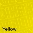 Permanent Adhesive Vinyl Letters and Numbers, 3" 160pk, Yellow ...