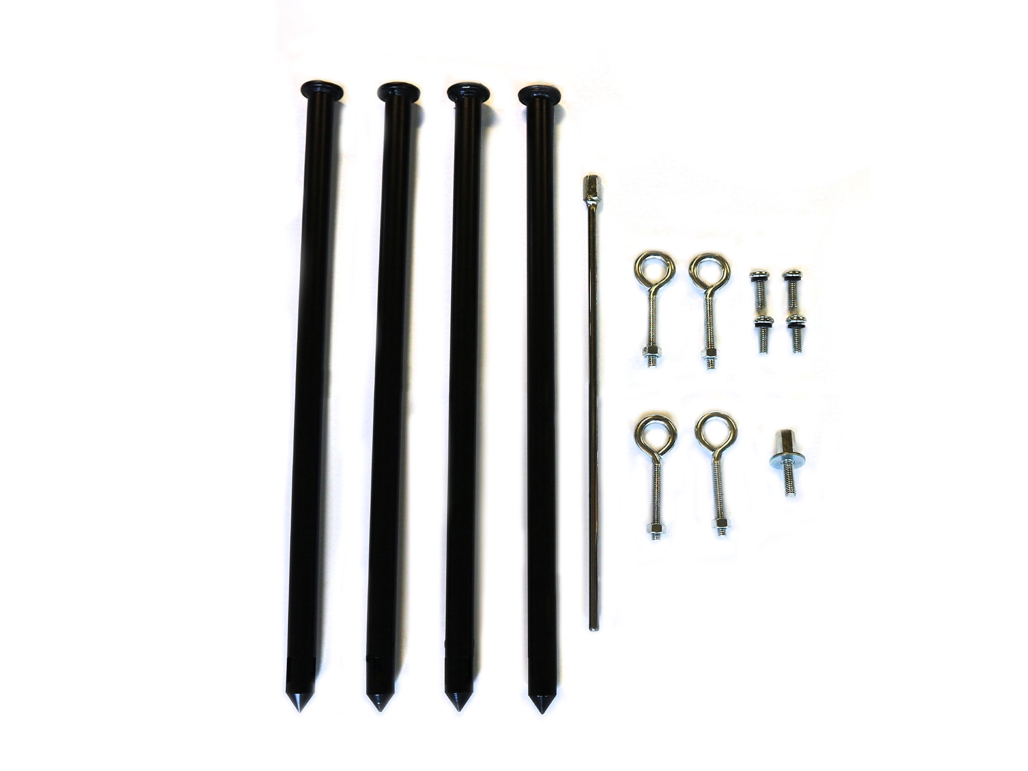 Gazebo Penguin Permanent Steel Anchors, Set of 4, for Carports, Sheds ...
