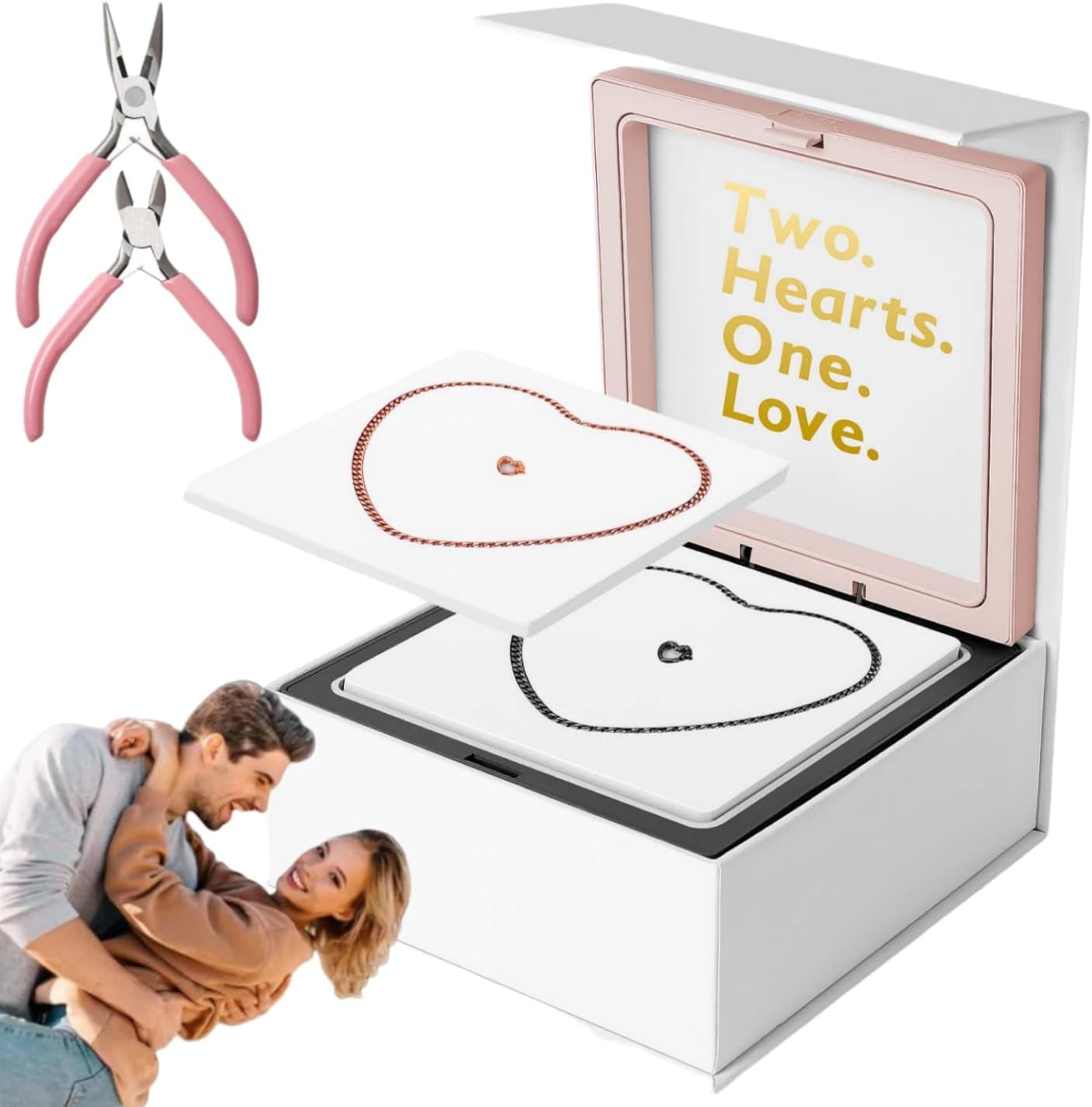 Permanent Bracelet Kit,Locked Bracelets for Couples,DIY Bracelet Making ...