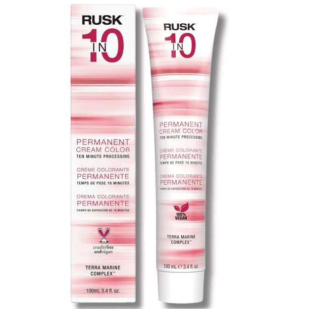 Rusk 10 In Permanent Cream Color, Light Intense Natural Brown 5NN ...