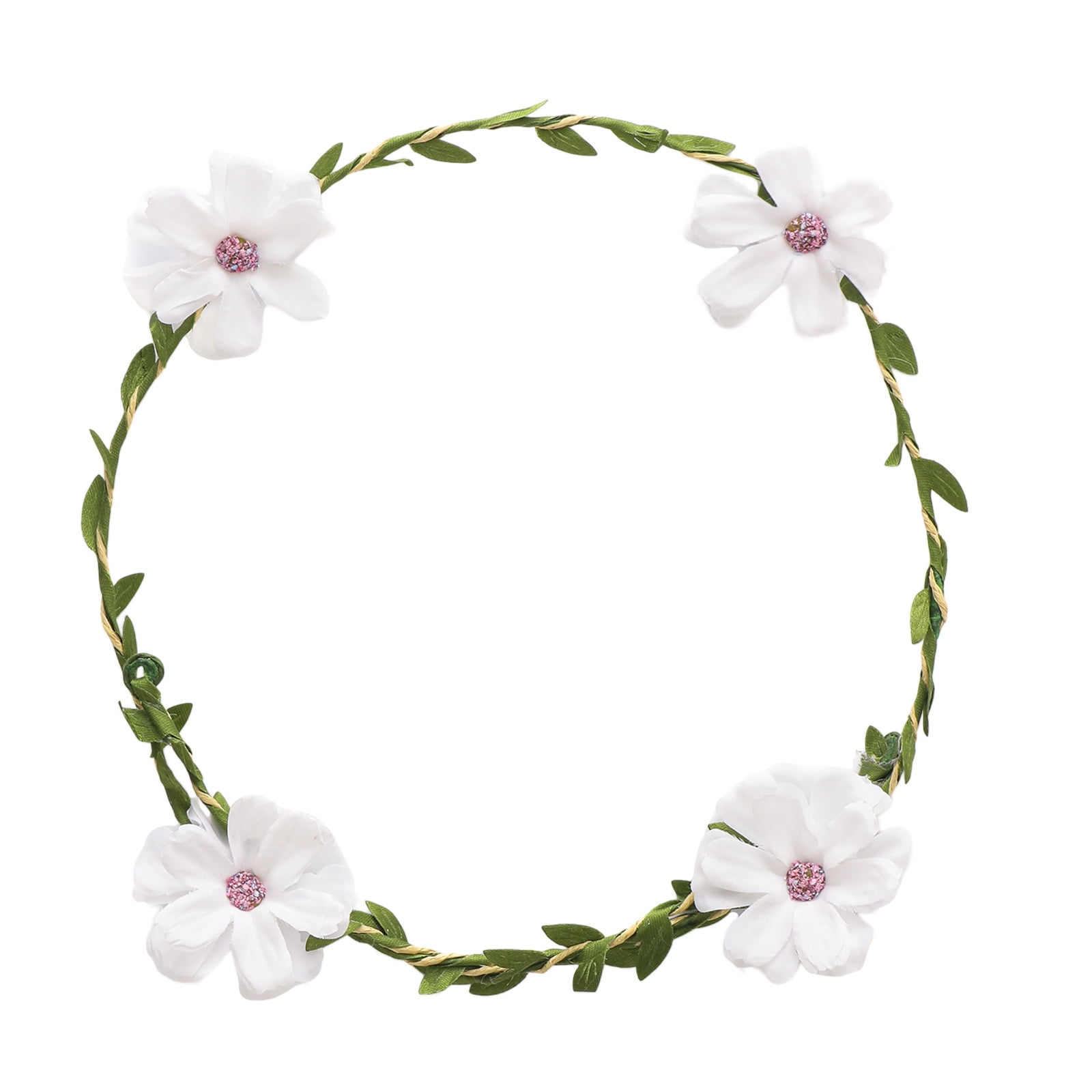Permanent Four Flower Metal Headpiece Females Women Moistureproof Plan ...