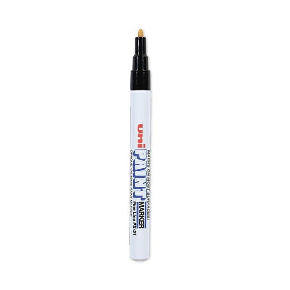 Permanent Marker, Fine Bullet Tip, Black | Bundle of 10 Each - Walmart.com