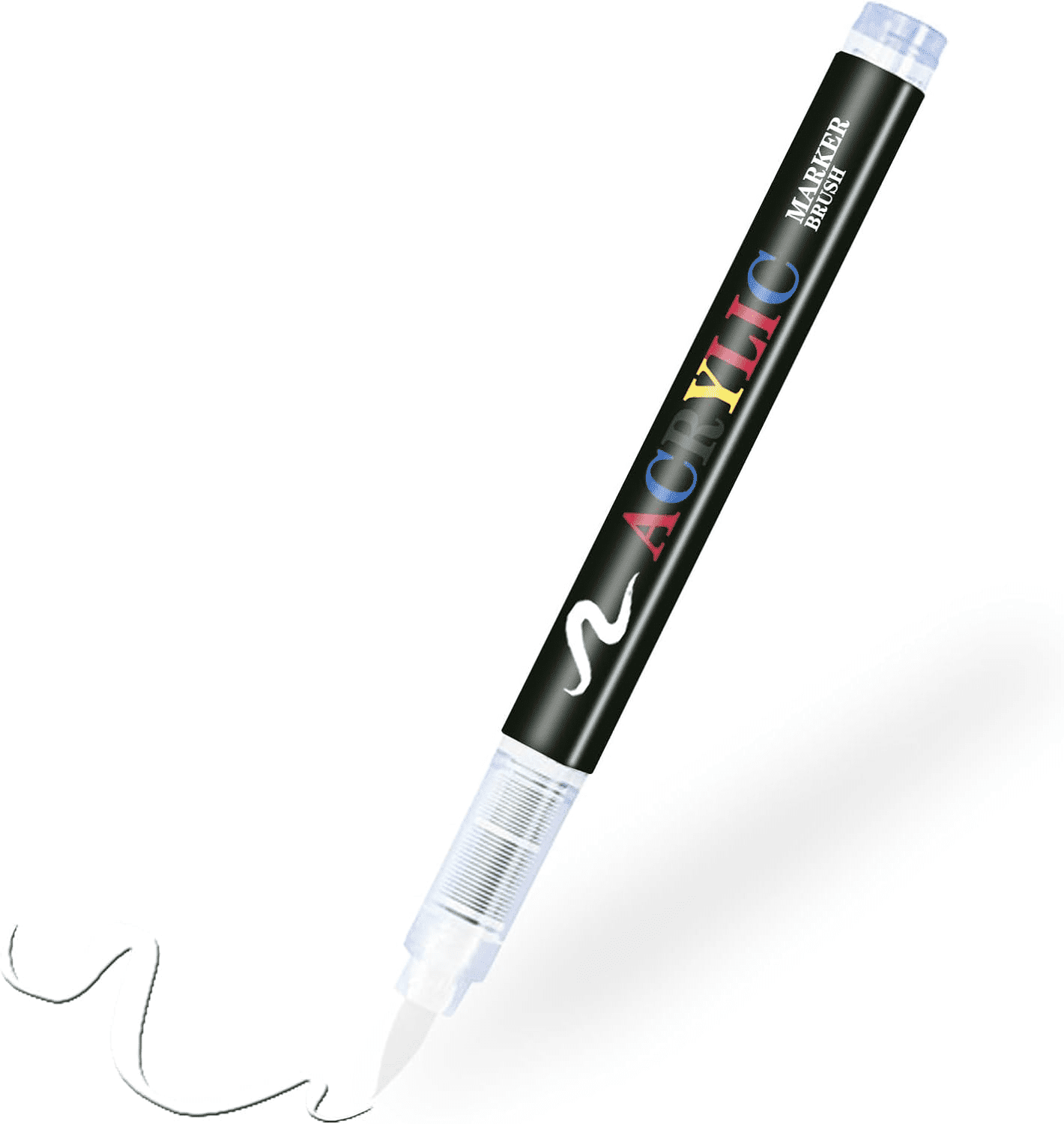 Permanent Marker White Acrylic Pen, Waterproof Quick Drying (1.0mm-6 ...